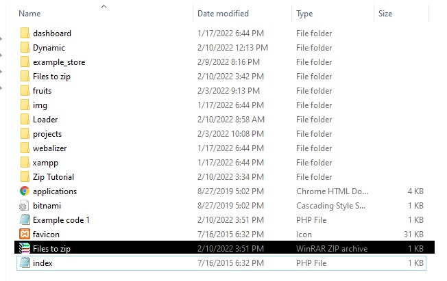 Create A Zip File In PHP Delft Stack
